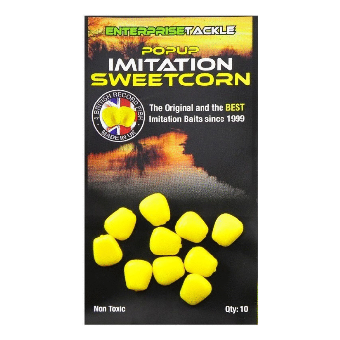 Enterprise Tackle Yellow Pop Up Corn Unflavoured